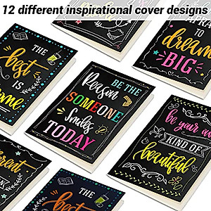 FANCY LAND Inspirational Notepads Pocket Notebooks Mini Small Motivational Journal for Kids Teens 80 Lined Pages A6