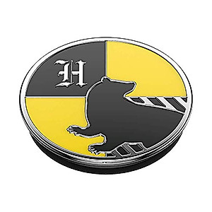 ​​​​PopSockets Phone Grip with Expanding Kickstand, PopSockets for Phone - Enamel Hufflepuff