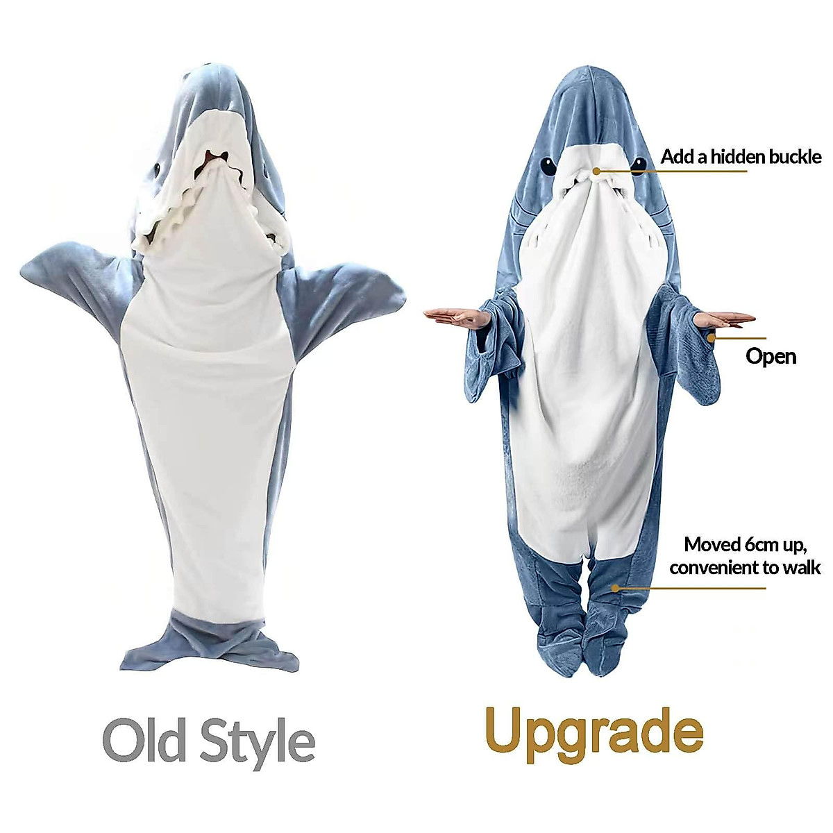 Shark Blanket Kids, Shark Blanket Hoodie Onesie, Shark Onesie Kids, Shark Wearable Blanket, Shark Pajamas, Shark Costume