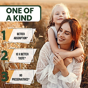 Organic Zinc Supplements for Kids, Adults - Zinc Sulfate - Liquid Zinc Supplement - Pure Ionic Zinc Drops in Coconut Oil for Immune Support, Skin - NO Preservatives & Great Taste - 100 Vegan Servings