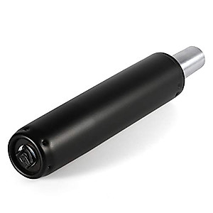 Oak Leaf Office Chair Gas Lift Cylinder Replacement, Pneumatic Shock Heavy Duty (450 lbs) Office Chair Parts & Universal Size, 5'' Stroke, Black
