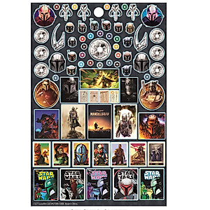 Baby Yoda Star Wars The Mandalorian Sticker Book Pack - Over 300 Stickers