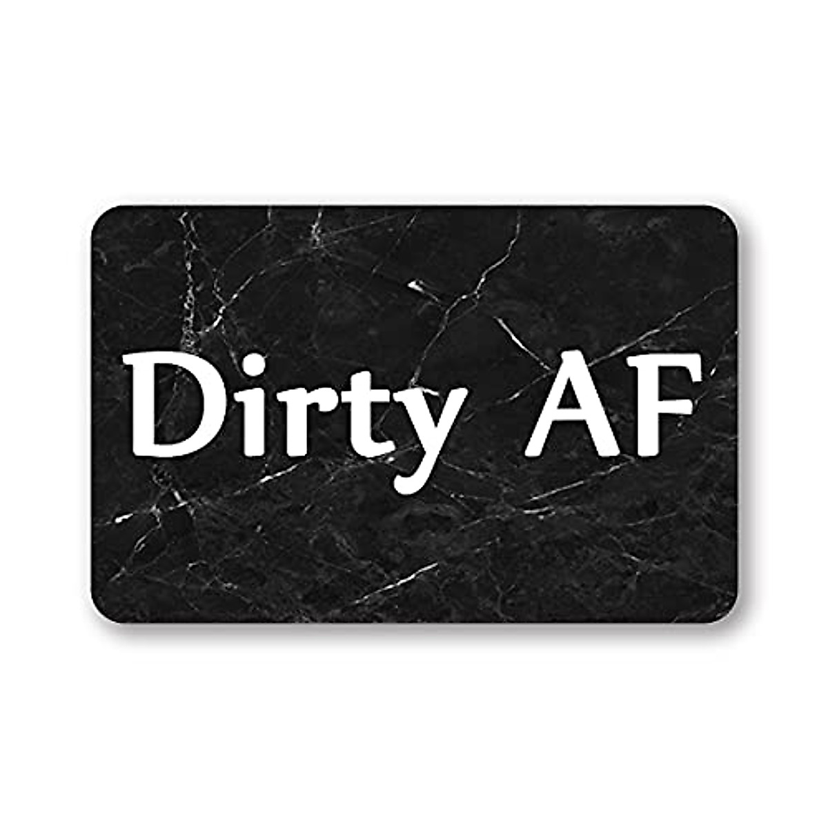 Hella Clean and Dirty Af Magnet Dishwasher Magnet Oxepleus Double Sided Dirty Clean Sign for Dishwasher (3D Granite)
