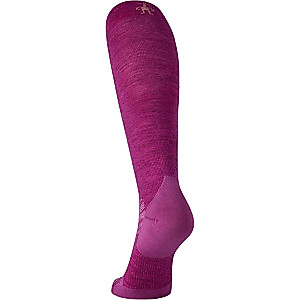 Smartwool Women's Performance Ski Zero Cushion Otc Meadow Mauve L