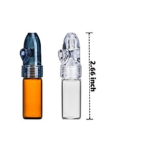 MuYuDaDi Portable Spice Storage Bottle with Spoon Bottle for Outdoor Camping Travel (6 Pack)