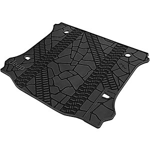 Mopar 82213184 Molded Cargo Tray, Black