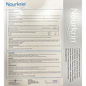 Nourkrin Woman Value Pack 180 Tablets,Shampoo and Conditioner