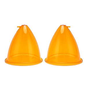 Buttock Vacuum Cups for Butt, L Size 160ml Butt Suction Cups, Body Massage Vacuum Cupping Machine Accessories for Home Salon