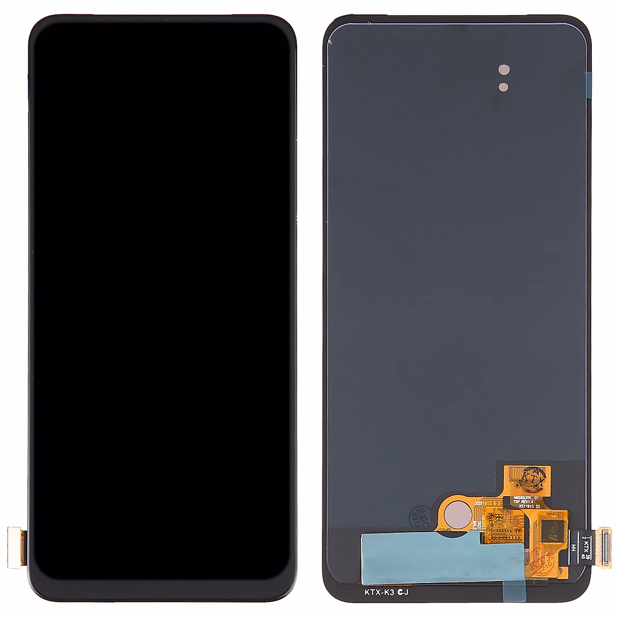 Mobile Phone LCD Display Touch Screen OLED LCD Screen for for Oppo K3 / Reno2 F / Reno2 Z/Realme X with Digitizer Full Assembly Telephone Replacement Part