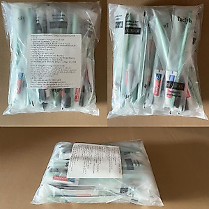 Tuciyke Disposable Toothbrush with Toothpaste Set Pack of 25,Straw Green Individually Wrapped Manual Travel Toothbrush Kit in Bulk Toiletries for Adults,Kids,Hotel,Homeless,Nursing Home,Charity