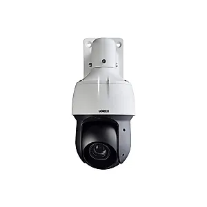 Lorex Indoor/Outdoor 1080p Pan & Tilt Metal Dome Security Camera, Add-On Analog Camera for Wired Surveillance System, Color Night Vision, 25x Optical Zoom, 1 PTZ Camera (Renewed)