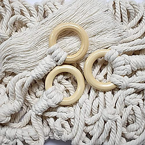 Stuffed Animal Hammock Macrame - Toy Hammock for Stuffed Animals - Stuff Animal Organizer Corner Storage Hanging Fringe - Stuffed Animal Display Holder Net Tassels for Nursery Décor