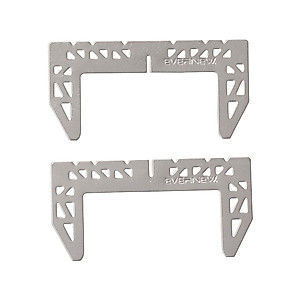 Evernew Titanium Alcohol Stove Cross Stand 2, white/black/red, One Size