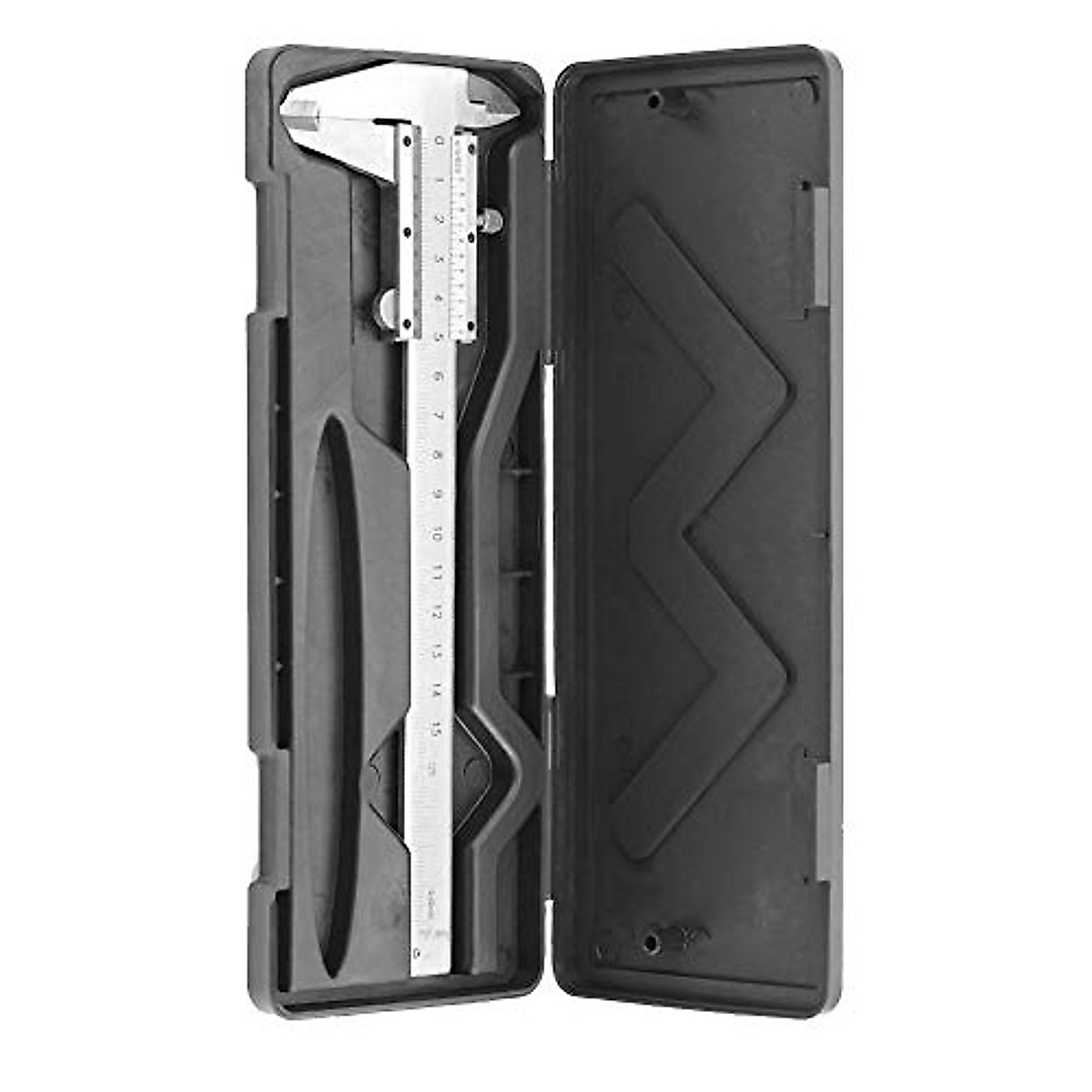 Caliper Vernier Ruler, High Accuracy Carbon Steel Metal Vernier Caliper Micrometer Gauge Measuring Tool 0-150mm Vernier Measuring Tool