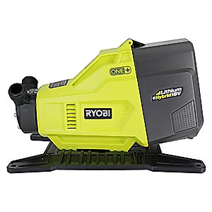 Ryobi P750 One+ 18V Hybrid Lithium Ion Battery or 120V AC Powered Portable Potable Water Transfer Pump (Battery Not Included, Tool Only)
