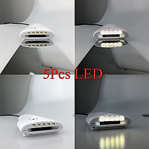 XUX Dental Automatic Anti-Fog Mirrors for Oral Photography Reflector Glass Defog Mirrors Orthodontic for Buccal oOcclusal Lingual