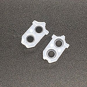 1 Pair Conductive L1 R1 L2 R2 Button Rubber Pad Kit for Sony Playstation 4 PS4 CUH-1200 JDS-030 Replacement