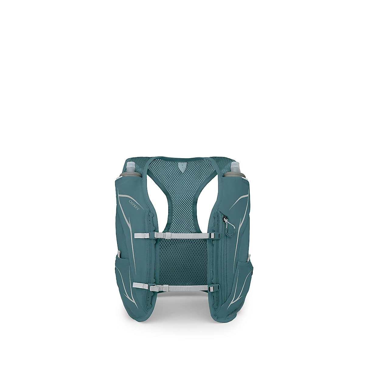 Osprey Dyna LT Women's Running Hydration Vest with Hydraulics Soft Flasks, Verdigris Green, Small