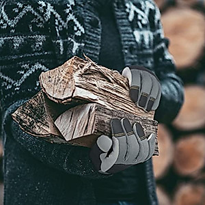 KAYGO Winter Insulated Mechanic Work Gloves KG126W,Double Lining,Improved dexterity,Excellent Grip,Heavy duty, Utility Work Gloves for cars and outdoor works (1, Large)