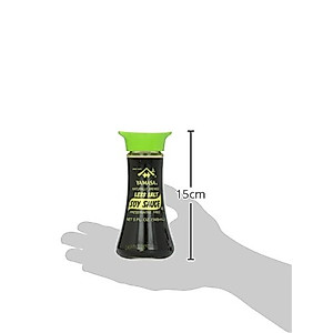 Yamasa Soy Sauce, Naturally Brewed Less Salt Low Sodium Preservative Free in Glass Dispenser, 5 fl oz (Pack of 1)