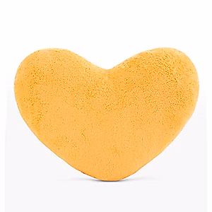 sunyou Cute Plush Red Heart Pillow Cushion Throw Pillows Gift for Friends/Children/Girl/Valentine's Day Fit for Living Room/Bed Room/Dining Room/Office and Sofa/Cars/Chairs (Heart)