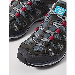 Karrimor Women's Walking Low Rise Hiking Boots, Black C Pink, 9.5