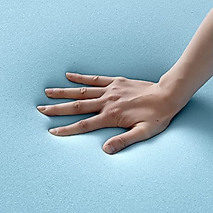 BedStory 3 Inch Mattress Topper King - Medium Firm Mattress Topper - 100% Memory Foam - Cooling Gel Infused Memory Foam - CertiPur Certified