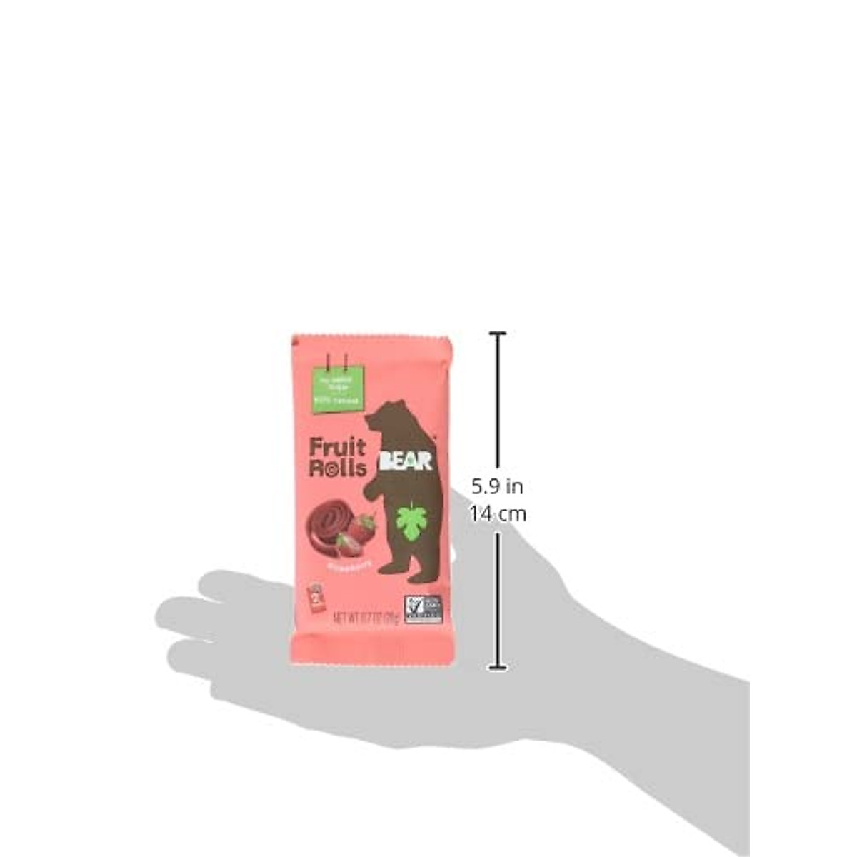 BEAR Real Fruit Rolls - Variety Pack - 16 Count (2 Rolls Per Pack)