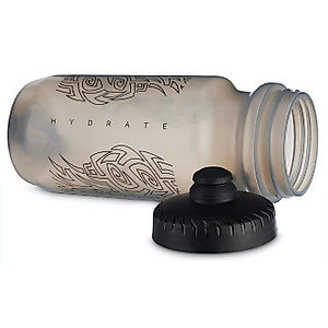 Peakline Sports - 2nd Gen Big Mouth Bike Water Bottle (21 oz) by Specialized Bikes (2-Pack) (Smoke/Black)