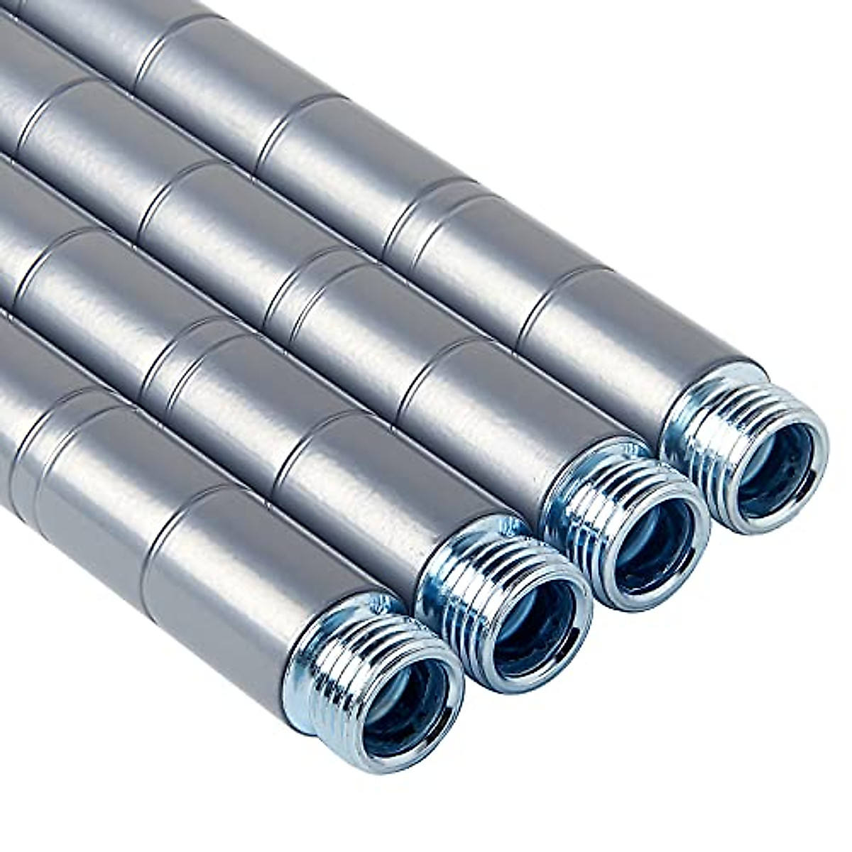 SINGAYE 5 Tier Storage Rack Wire Shelving Unit Thicken Heavy Duty Storage Shelves for Pantry Closet Kitchen Laundry 880Lbs Capacity 13.38"x 23.22"x 59.05"(DxWxH) Silver