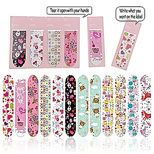 36 PCS Magnetic Bookmarks Valentine's Day Gifts for Kids Valentines Bookmark with 12 Different Cute Designs for School Prizes Classroom Exchange Party Supplies