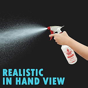 EZPRO USA 24 oz Empty Spray Bottles for Cleaning Solutions, Spray bottle 24oz, Professional Industrial Commercial with Measurements Mist Line Sprayer, Transparent, Pack of 3