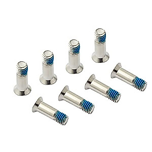 Yundxi 50pcs M5x15.8mm Bike Rear Derailleur Bolts Stainless Steel Stem Bolt Screws Transmission Tension Wheel for Mountain Bike Road Bike Fixing Gear