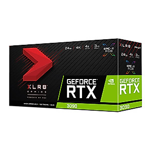 PNY GeForce RTX™ 3090 24GB XLR8 Gaming UPRISING EPIC-X RGB™ Triple Fan Graphics Card