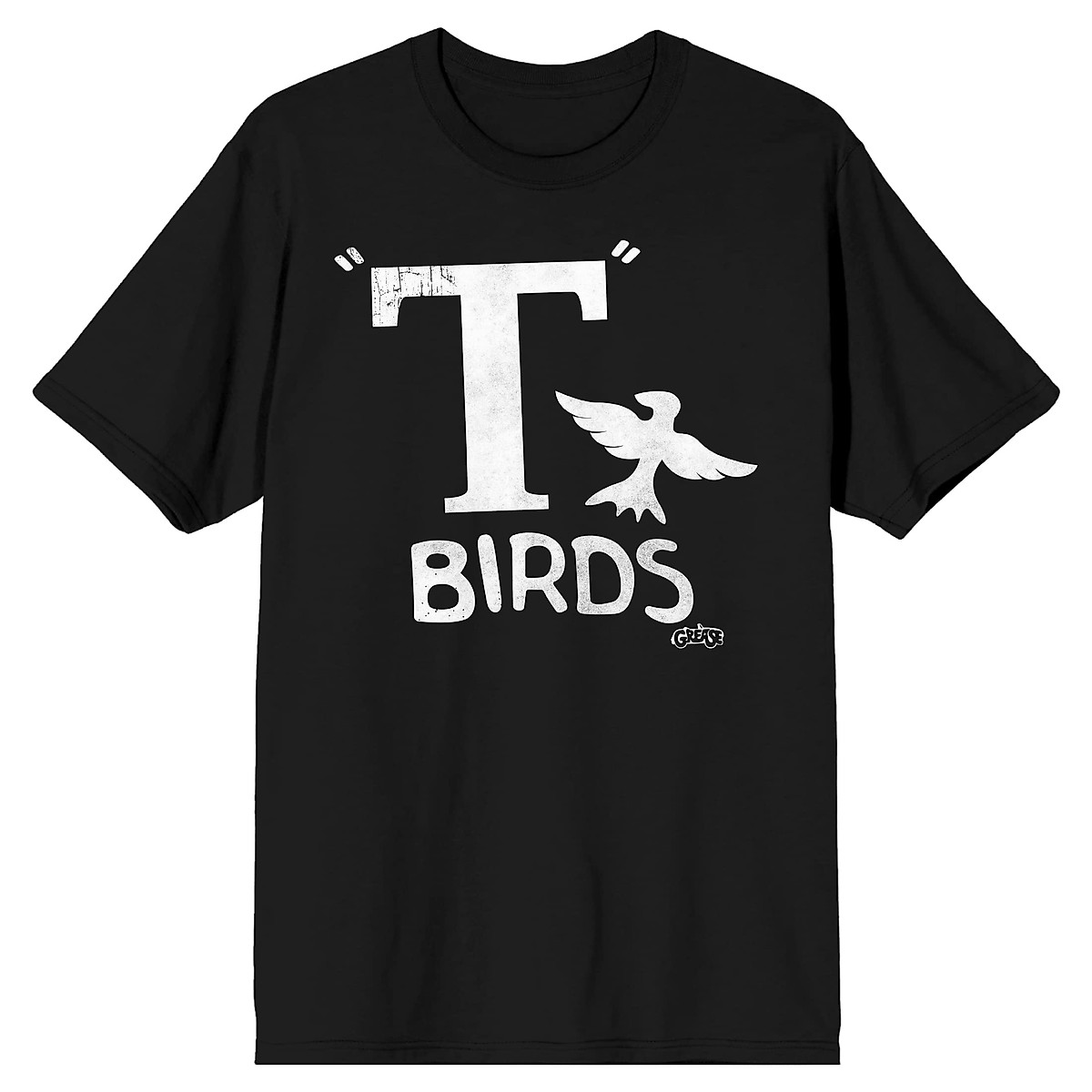 Grease T-Birds Crew Neck Short-Sleeve T-Shirt-Large