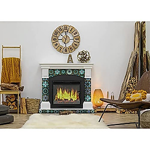 16 Pcs Mandala Decorative Tile Stickers 6*6 inch(15*15cm) ，Peel and Stick Adhesive Tile Stickers，Home Decor，Furniture Decor，Staircase，Backsplash Tile Stickers