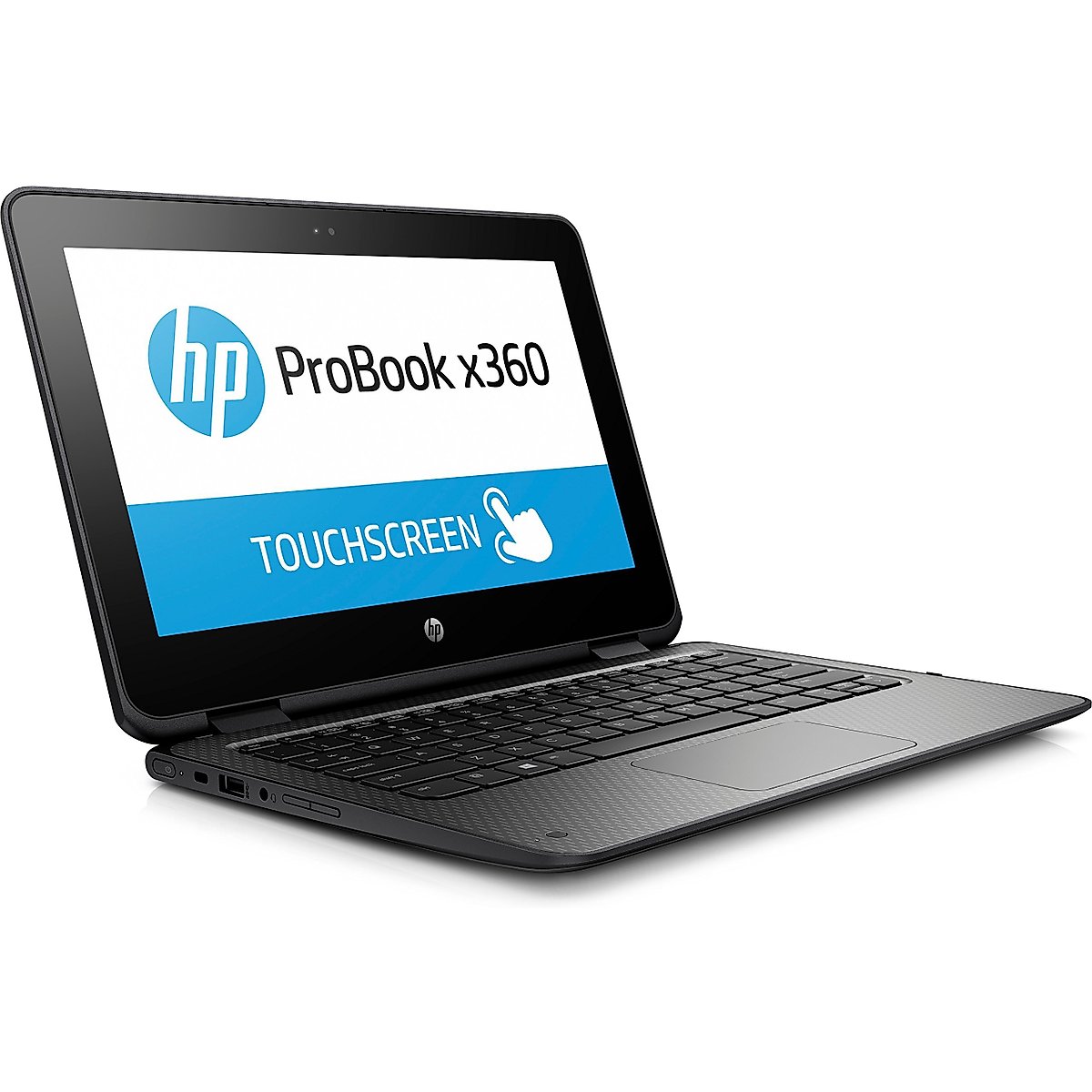 HP ProBook x360 11.6in G1 EE Notebook, LED HD Touchscreen, Intel Celeron N3350 Dual-Core 1.1GHz, 4GB DDR3, 64GB SSD eMMC, 802.11ac, Bluetooth 4.2, Win10Pro - 64Bit (Renewed)