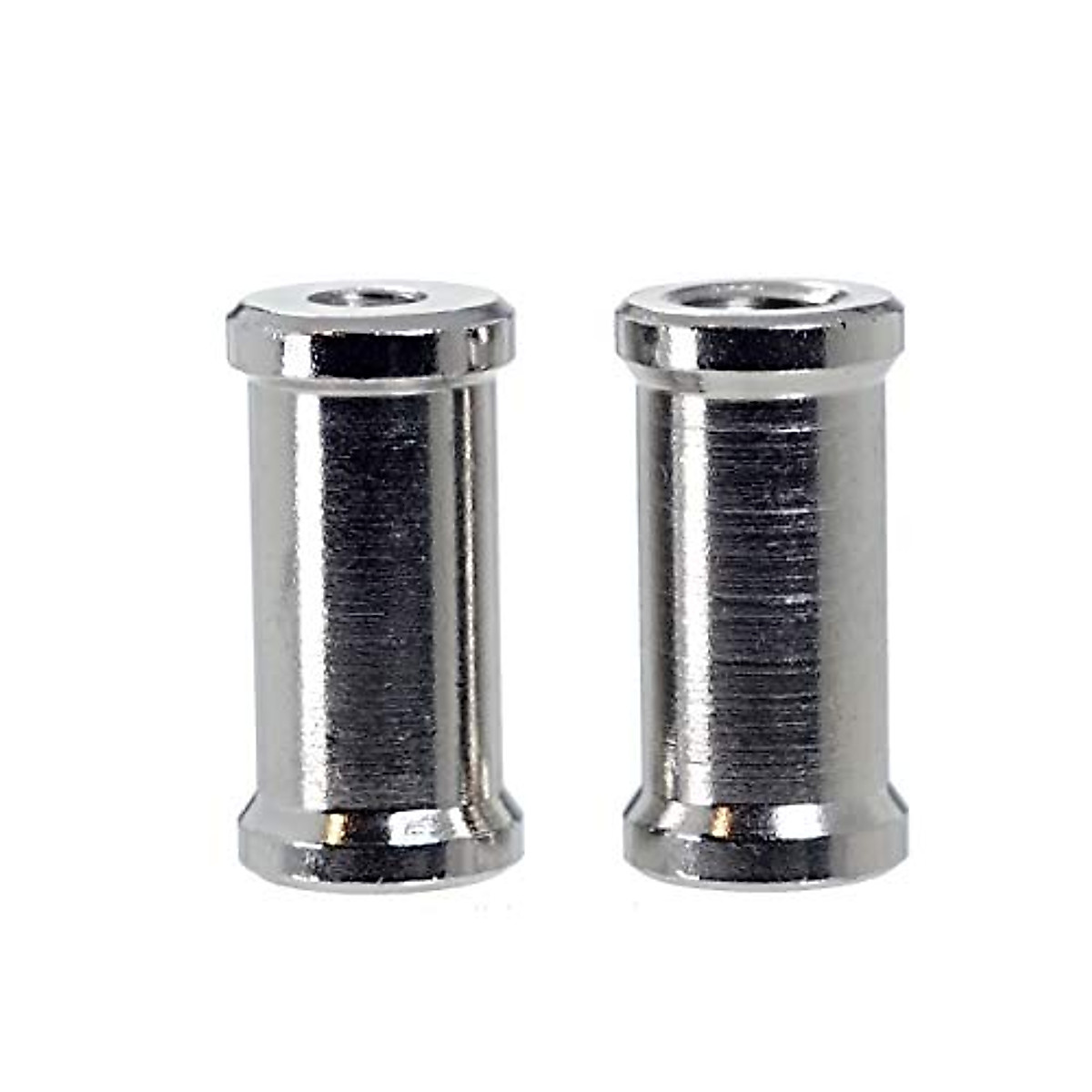 (2 Packs) 32mm 1/4" to 3/8" inch Female to Female Convertor Threaded Screw Adapter Spigot for Studio Light Stand, Hotshoe/Coldshoe Adapter Ball Head Flash Trigger Receiver