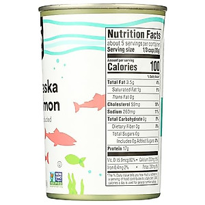 365 by Whole Foods Market, Wild Alaskan Pink Salmon, 14.75 Ounce