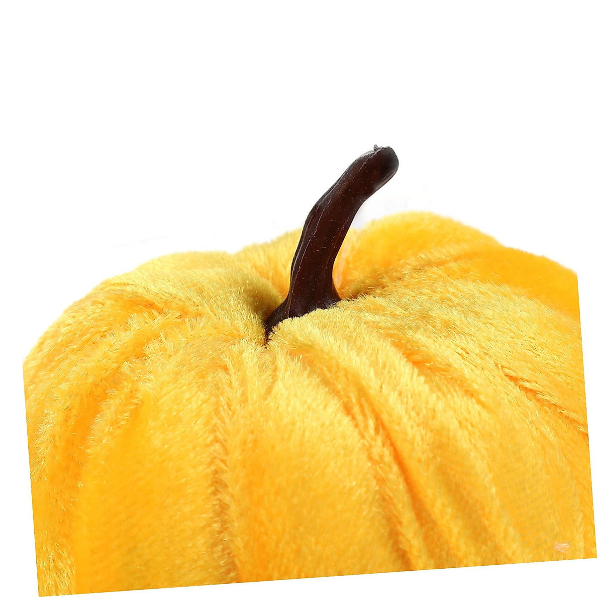 IMIKEYA 18 Pcs Fabric Pumpkin Ornament Decoration Harvest Fall Pumpkins Fake Foam Pumpkins Farmhouse Pumpkin Faux Harvest Pumpkins Fake Faux Pumpkin Table Decoration Flannel Halloween