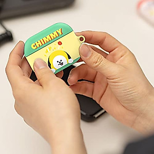 BT21 Official Merchandise Designed for Airpods Pro Case Cover Protective Hard Case with Keychain for Airpods Pro Case - CHIMMY