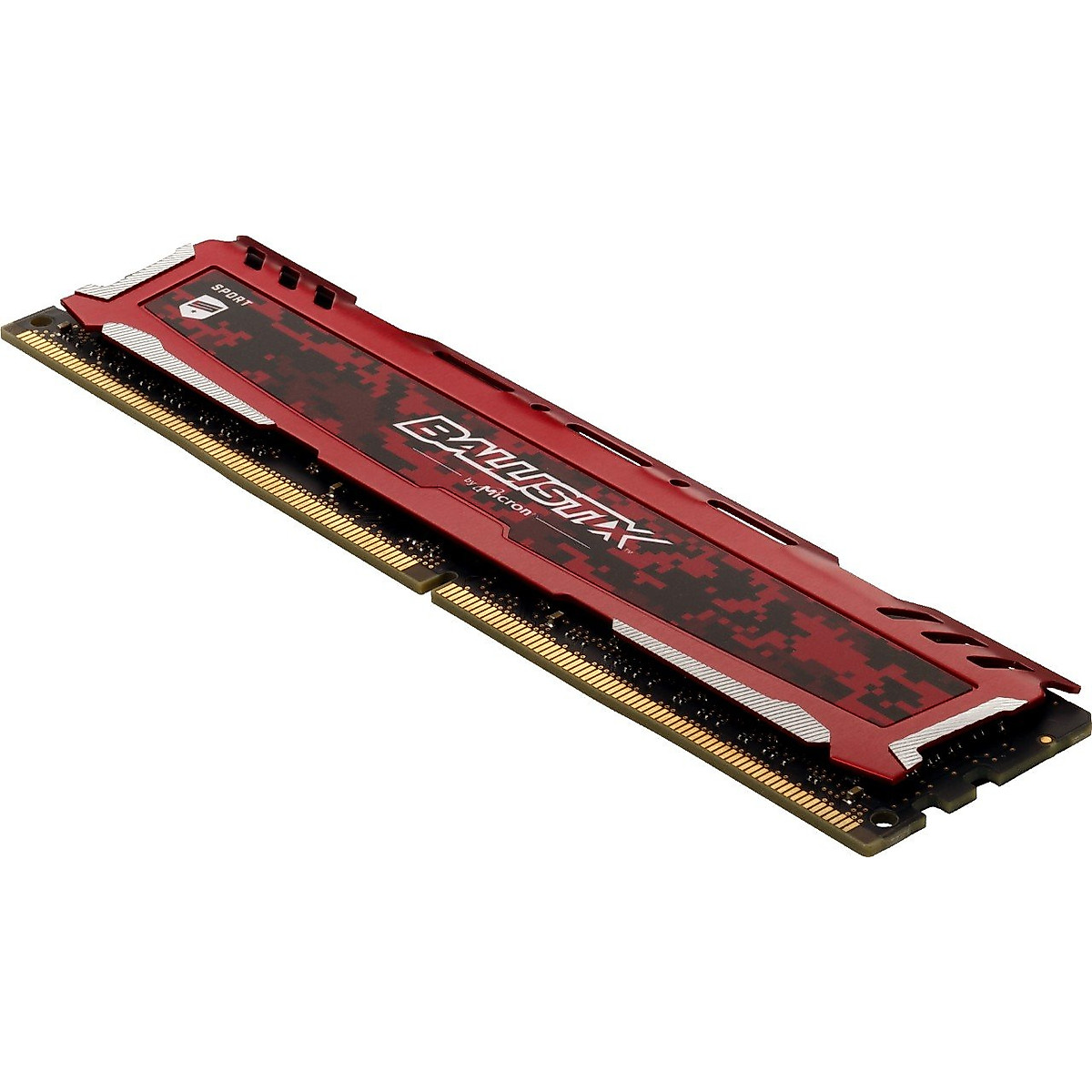 Crucial Ballistix Sport LT 3200 MHz DDR4 DRAM Desktop Gaming Memory Single 16GB CL16 BLS16G4D32AESE (Red)