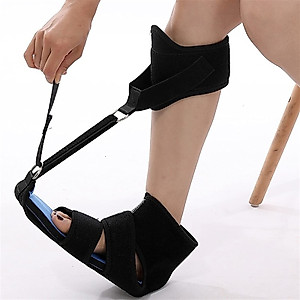 Brace Adjustable Elastic Ankle Support for Heel Ankle Arch Foot Pain Plantar Fasciitis Night Splint Foot Drop 0616