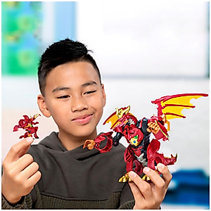 Bakugan, Dragonoid Infinity Transforming Action Figure with Exclusive Fused Ultra and 10 Baku-Gear Accessories, Boys Toy Aged 6 and Up