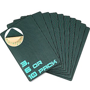 Pool Cover Patches Green 6 Pack - Pool Safety Cover Patch Kit - Swimming Pool Safety Cover Repair Mesh -Self Adhesive Pool Cover Patch Repair Kit Green, Swimming Pool Cover Repair Kit (4 x 8 Inches)