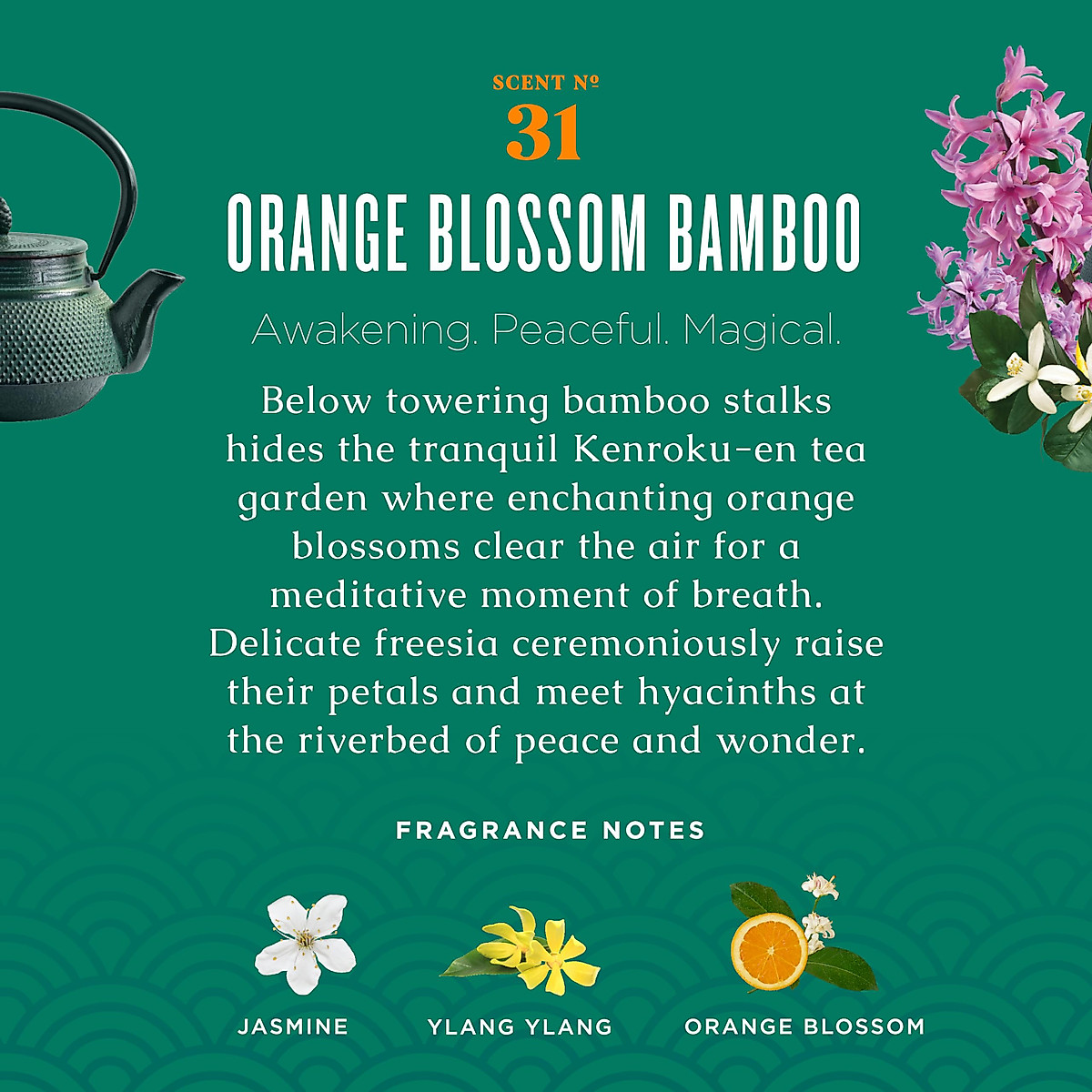 Caldrea Dish Soap, Dishwashing Liquid Made with Soap Bark, Aloe Vera, Orange Peel and Ylang Ylang Flower Essential Oils, Orange Blossom Bamboo Scent, 16 oz