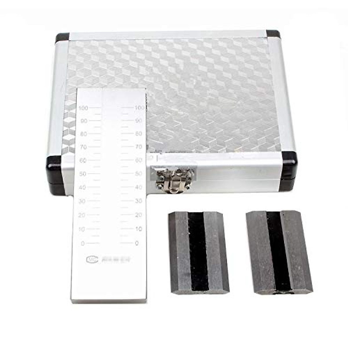 GLTL Fineness Gauge Grindometer Fineness of Grind ISO Standard one Channels 0-25/50/100/150um (0-50um)