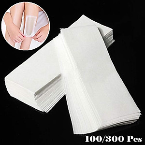 ROSENICE 100pcs Wax Strips Paper Professional Facial Body Hair Removal Depilatory Nonwoven Epilator