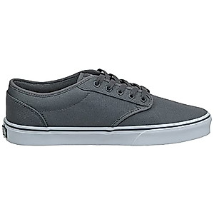 Vans Men's Atwood Sneaker, Canvas Pewter White, 14
