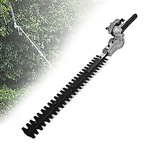 Gardening Tool, 65 Manganese Steel Wear‑Resistant 7 Teeth High Strength Hedge Trimmer Shaft Attachment for Landscaped Gardens(26mm 7 Teeth)
